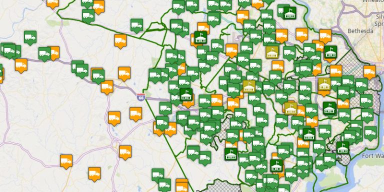 VDOT Online Interactive Map Shows Where Snow Plows Are Operating